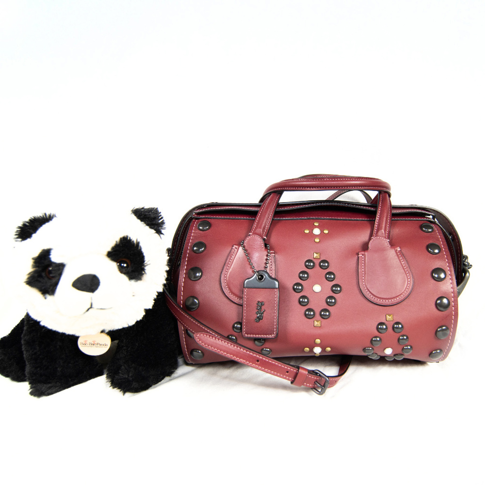 Wine Coach 1941 'Badlands' Western Theme Satchel - Gem